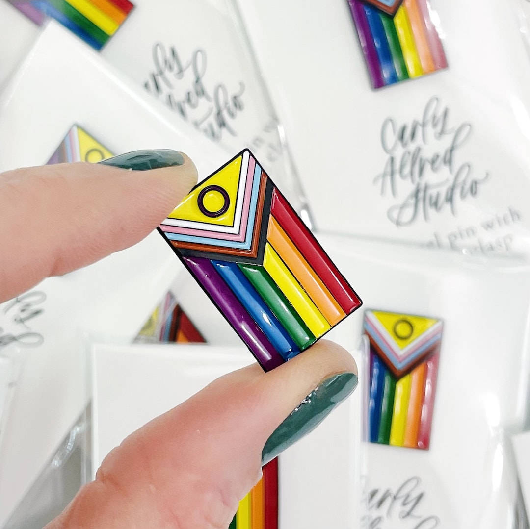 Equality Flag Lapel Pin, LGBTQIA Pin, Ally Pin, Ally Enamel Pin ...