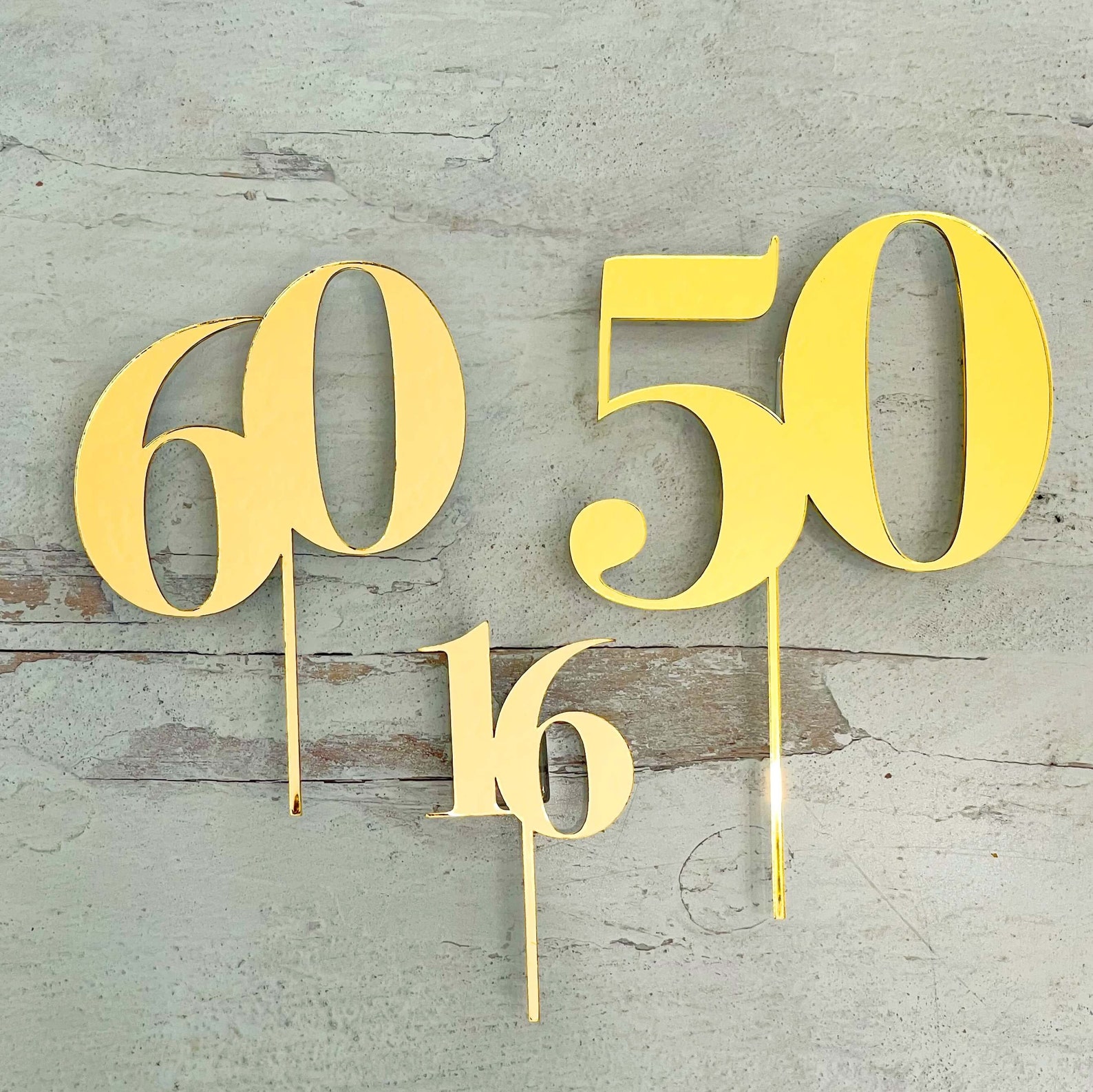 Laser Cut Cake Topper Large Number 30th Birthday Topper - Etsy