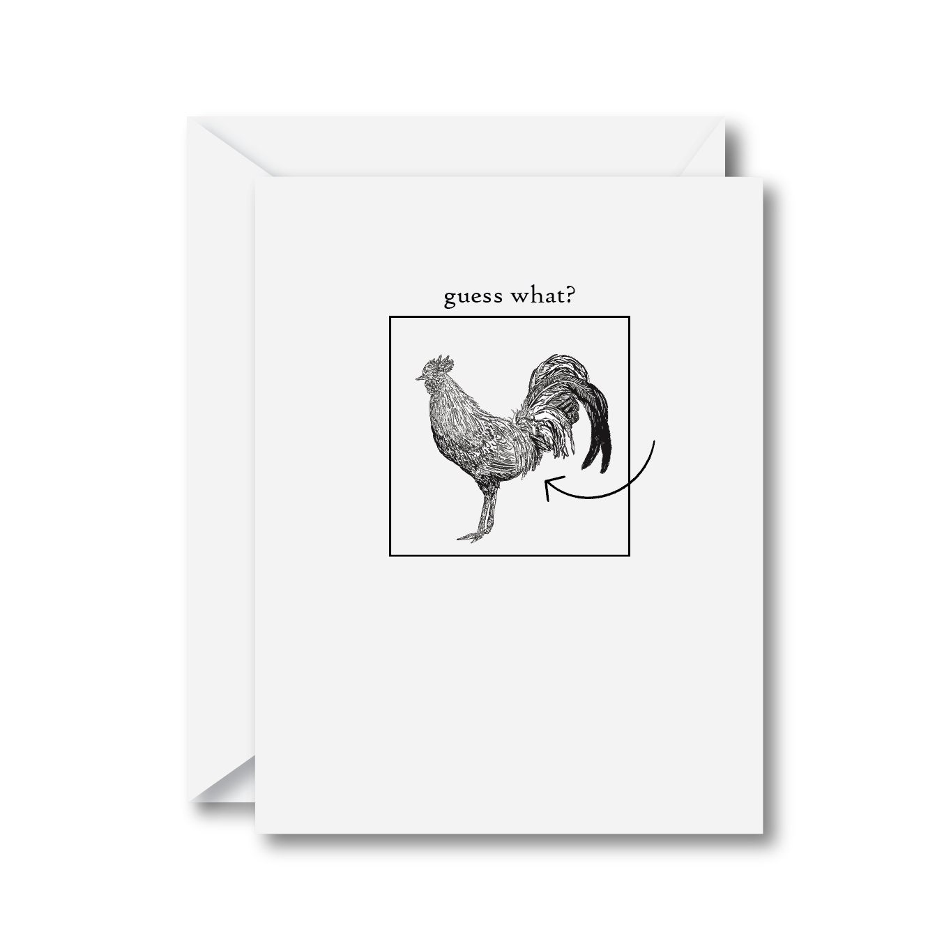 Guess What? Chicken Butt Card | Funny Friendship Card | Card for Friend ...