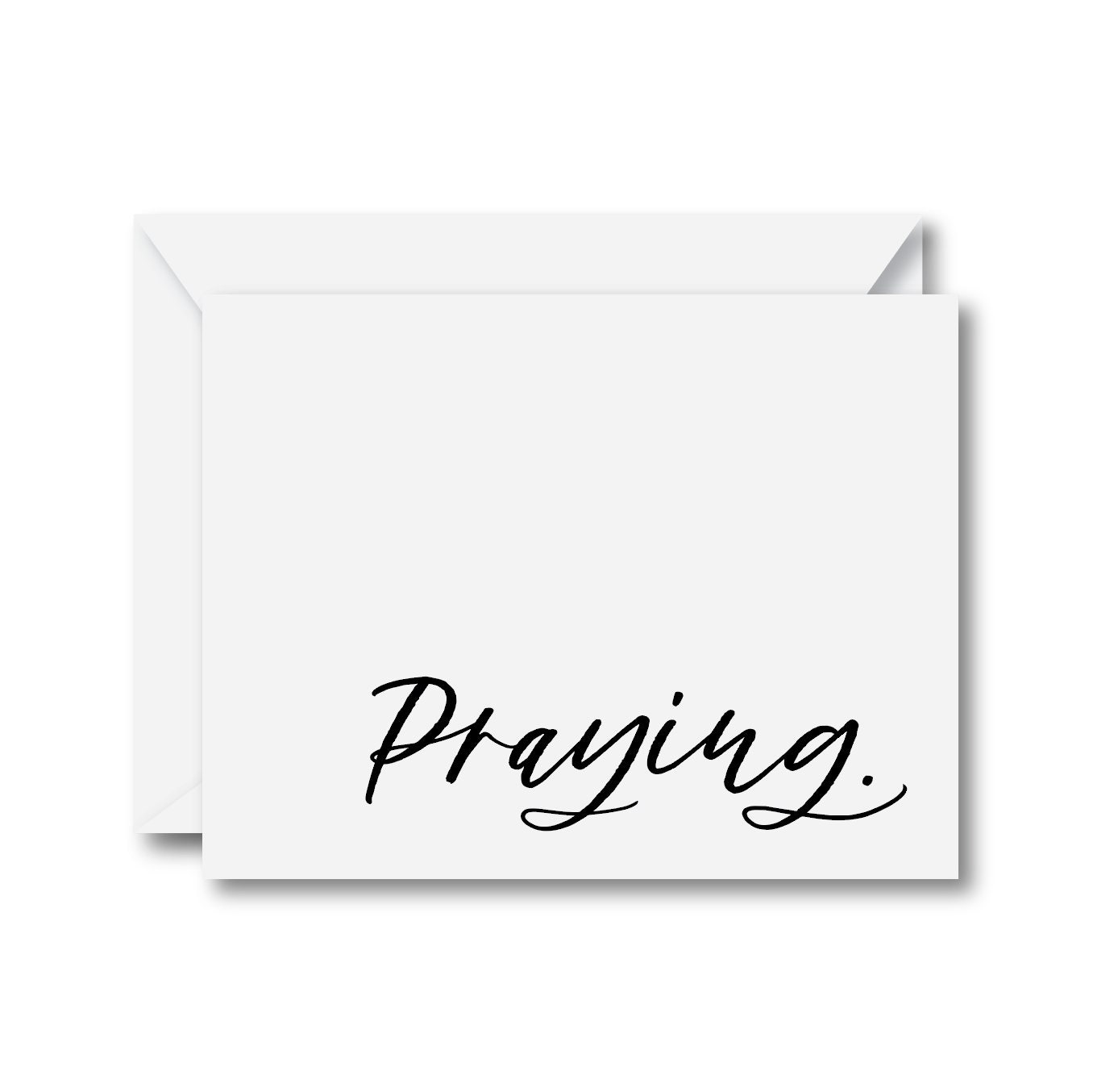 Sympathy Greeting Card praying Prayers Card Praying for You Card ...