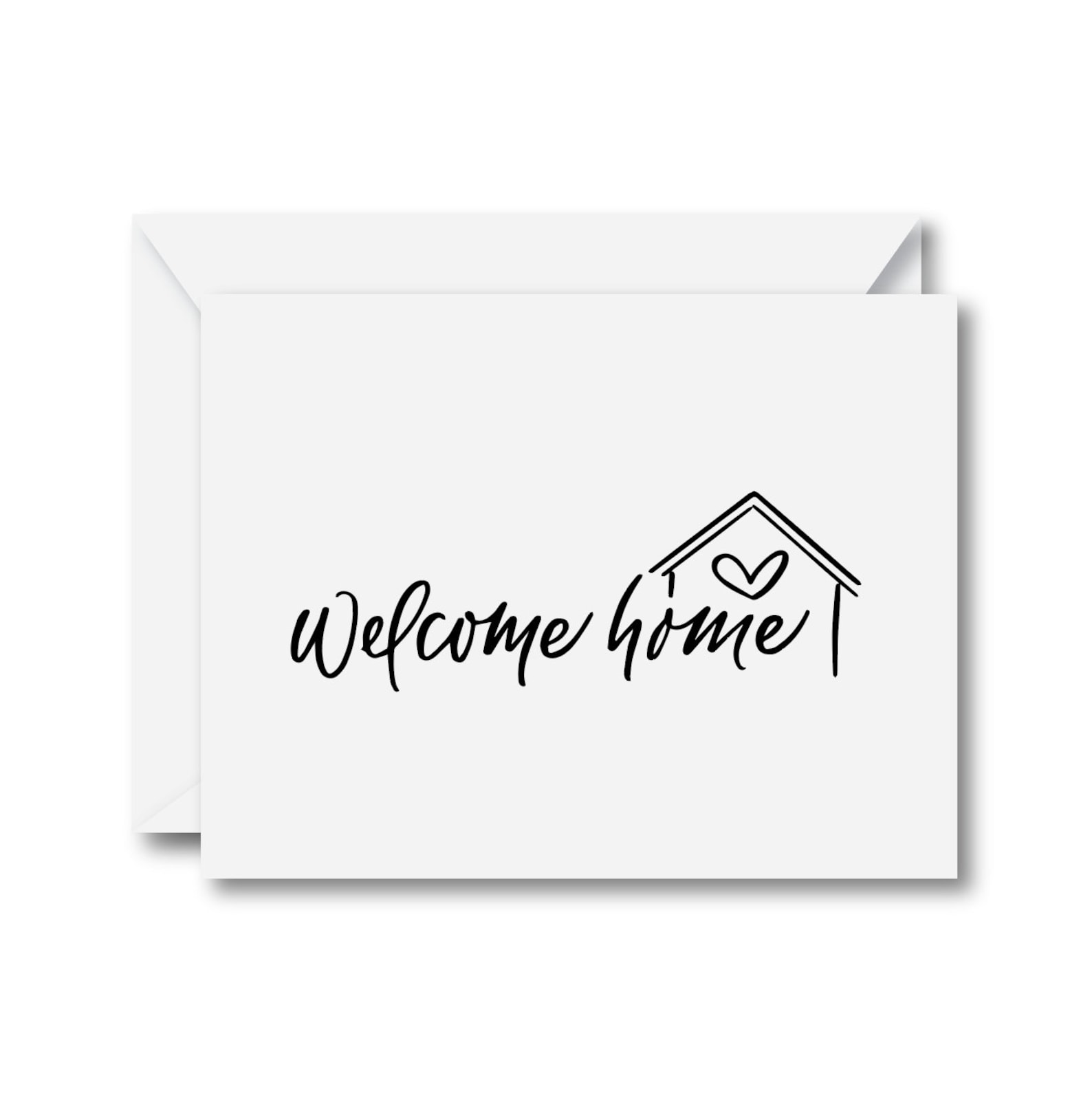 Housewarming Greeting Card -- "welcome Home" | Welcome Home Card | New ...