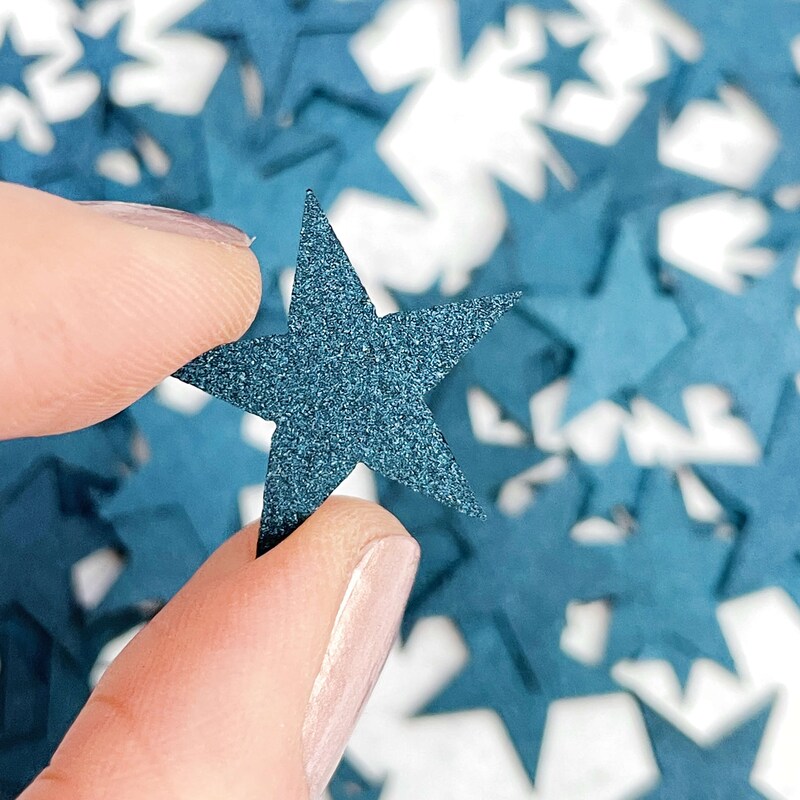 Blue Confetti - Etsy