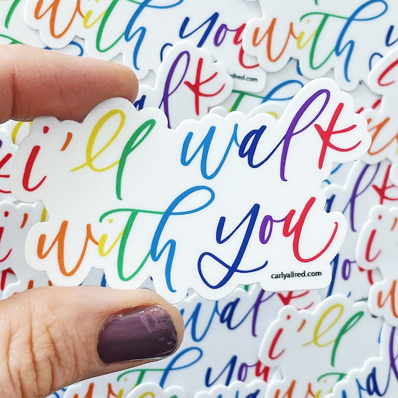 Walk Stickers - Etsy