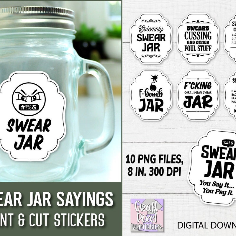 Swear Cuss Bank - Etsy