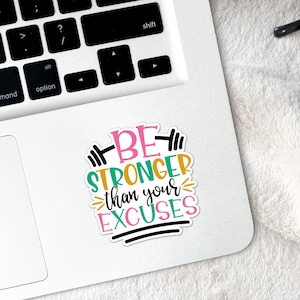 Workout Motivation Stickers Png, Weighloss Print and Cut Stickers ...