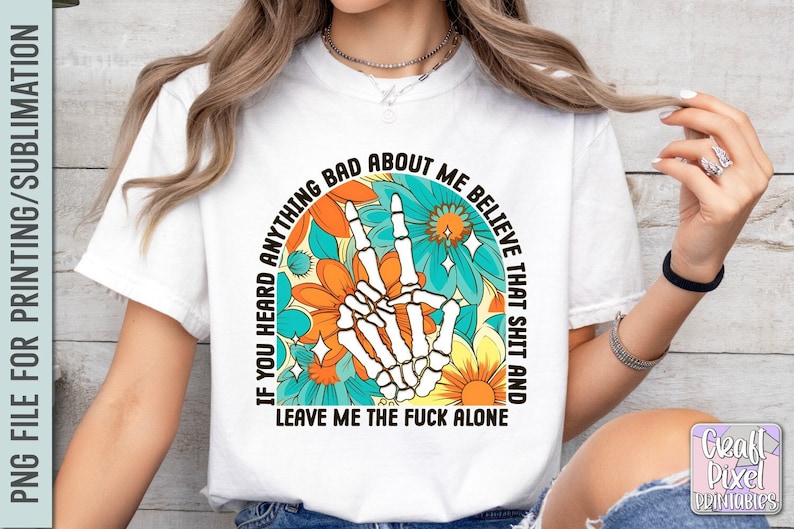 Funny Png for Women, Png for Tote Bags, Swear Shirt Png, Profanity Mug ...