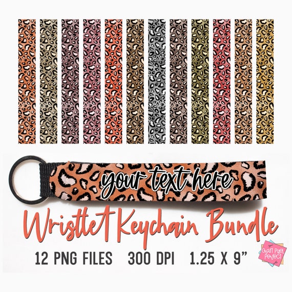 Wristlet Keychain Sublimation Backgrounds Key Fob Wristlet - Etsy