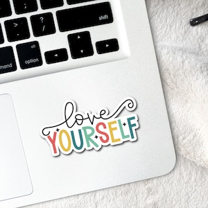 Self Love Stickers, Stickers PNG, Motivational Stickers PNG, Printable ...