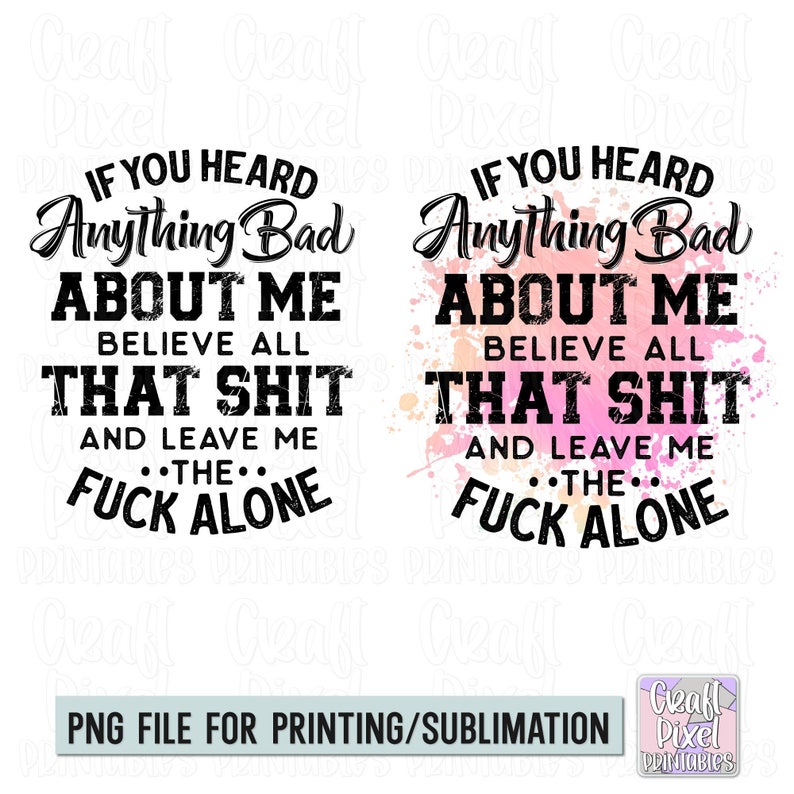 Funny Profanity Shirt Png, Vulgar Sublimation Designs, Offensive Mug ...