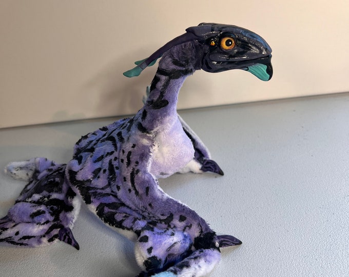 Baby Ikran (avatar Banshee) Purple Coloring | Art Doll - Etsy