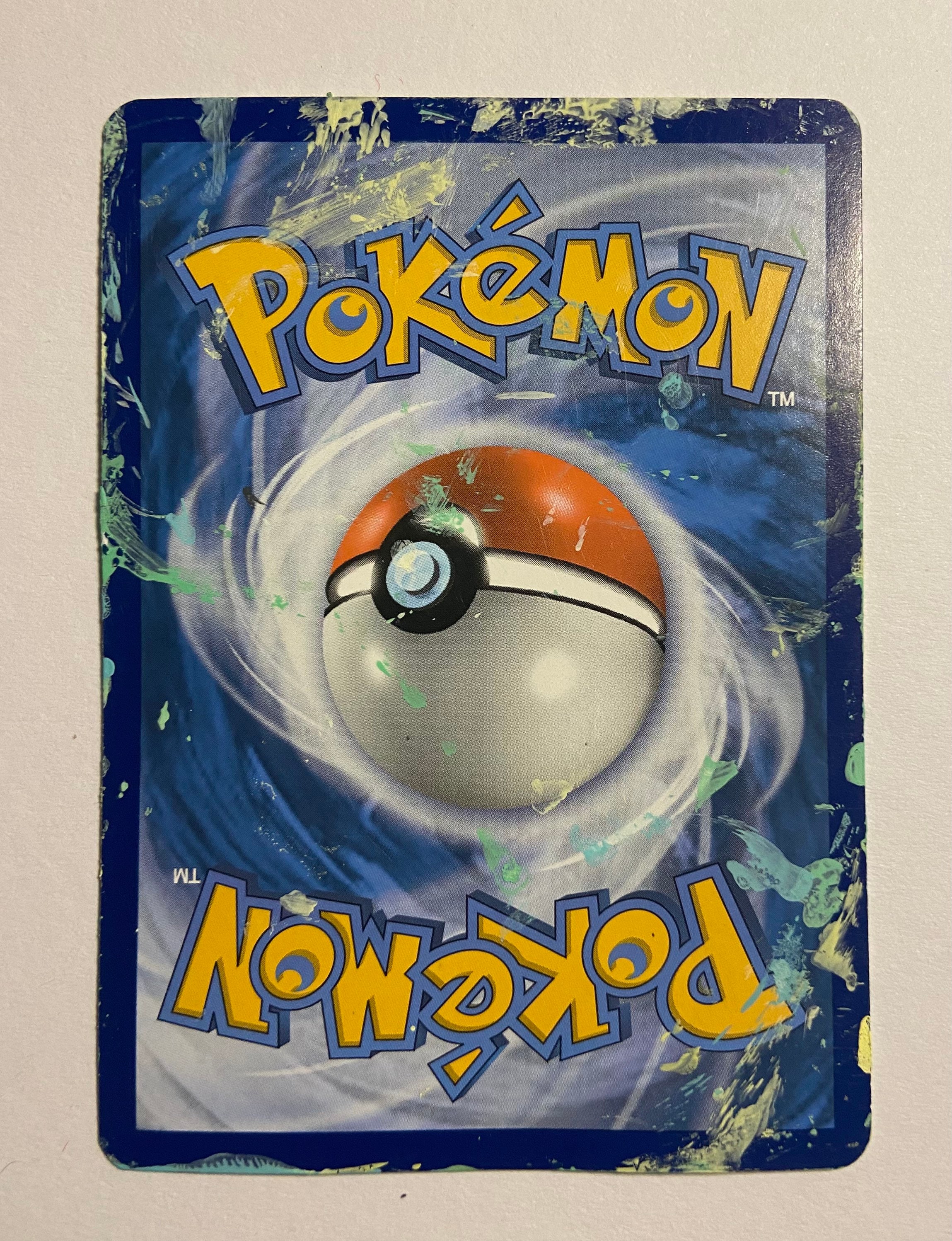 Vanillite Painted Pokémon Card - Etsy