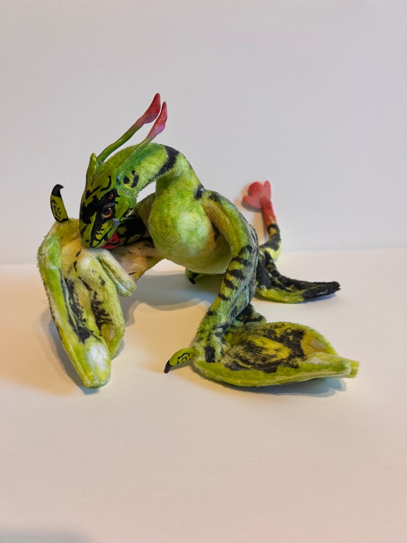 Baby Ikran avatar Banshee Green Coloring Art Doll - Etsy