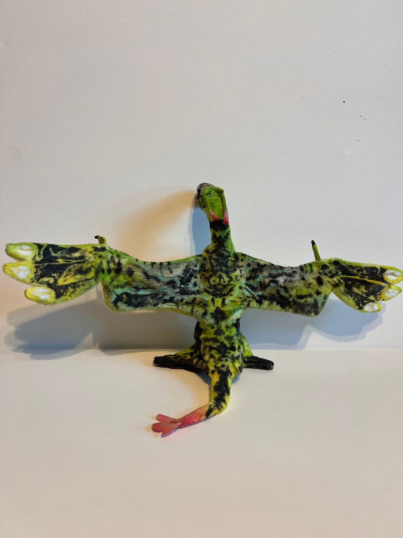 Baby Ikran avatar Banshee Green Coloring Art Doll - Etsy