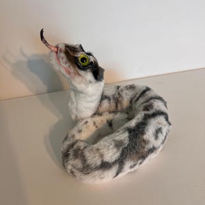 Ball Python Axanthic Pastel Spider Art Doll - Etsy