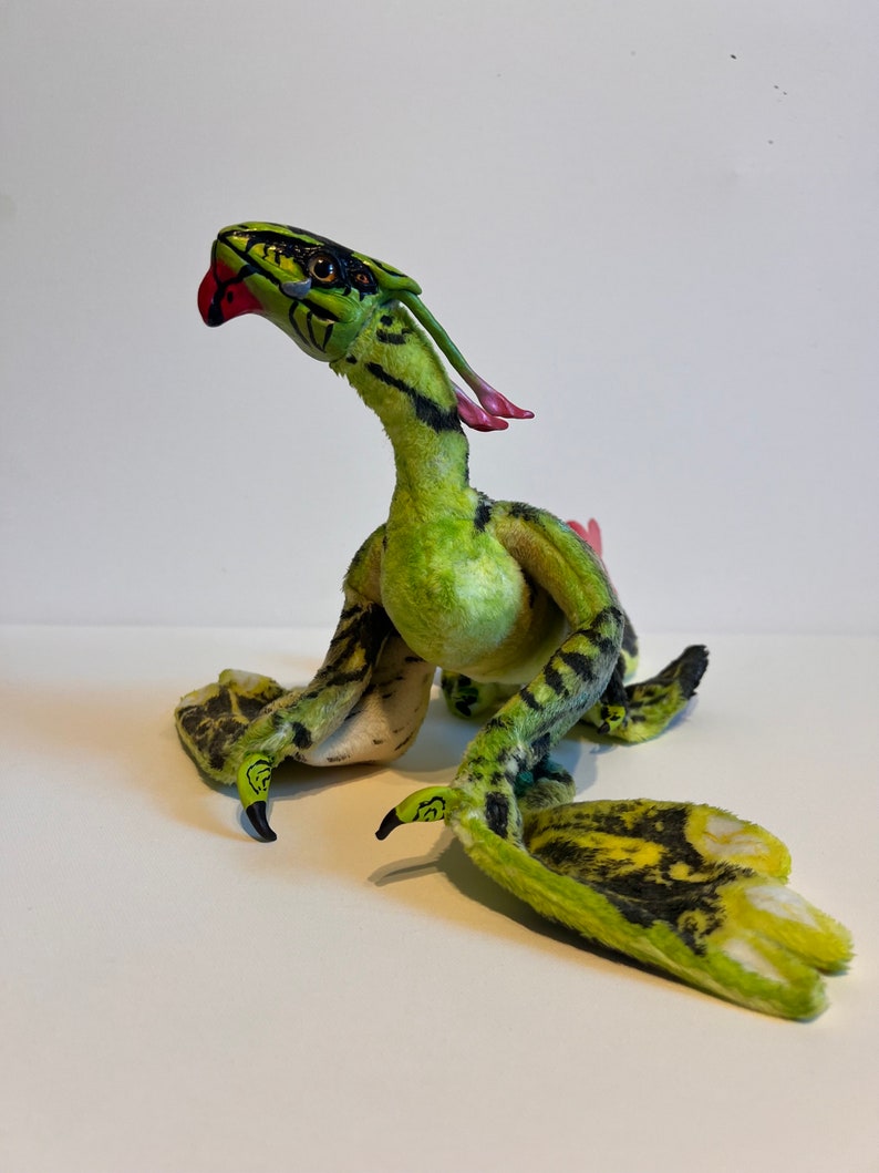 Baby Ikran avatar Banshee Green Coloring Art Doll - Etsy