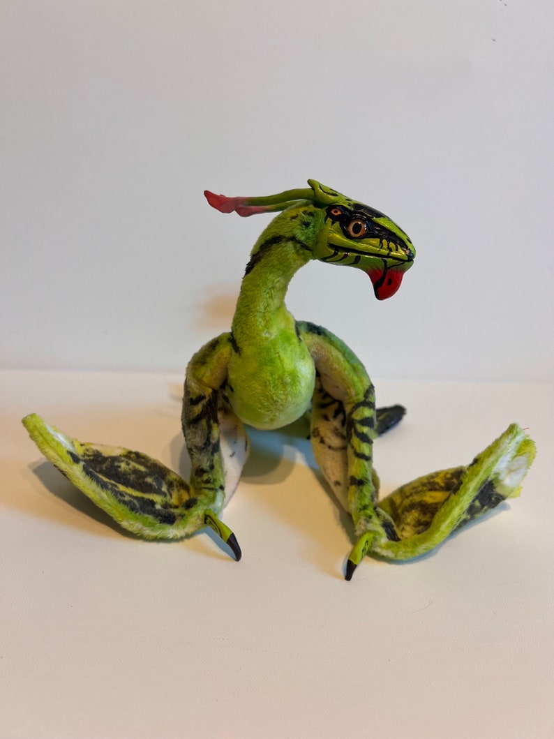 Baby Ikran avatar Banshee Green Coloring Art Doll - Etsy