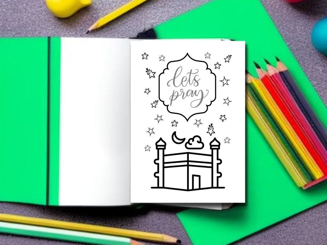 Ramadan and Eid Coloring Book | for Muslim Children Age 2-8 | Islamic ...