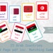 Printable Arab Country Flashcards in English & Arabic Bilingual ...