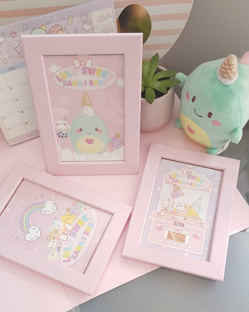 Lulu Toy Claw Machine Kawaii Print/postcard - Etsy