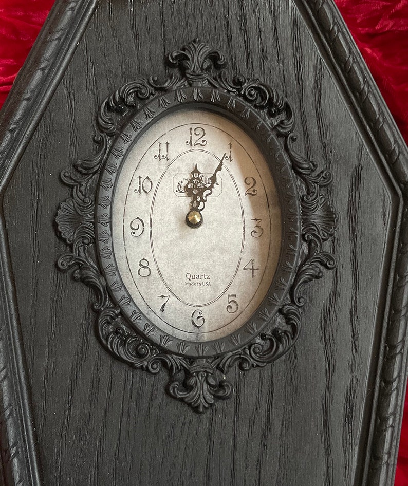 The Original Coffin Clock. Black Classic - Etsy