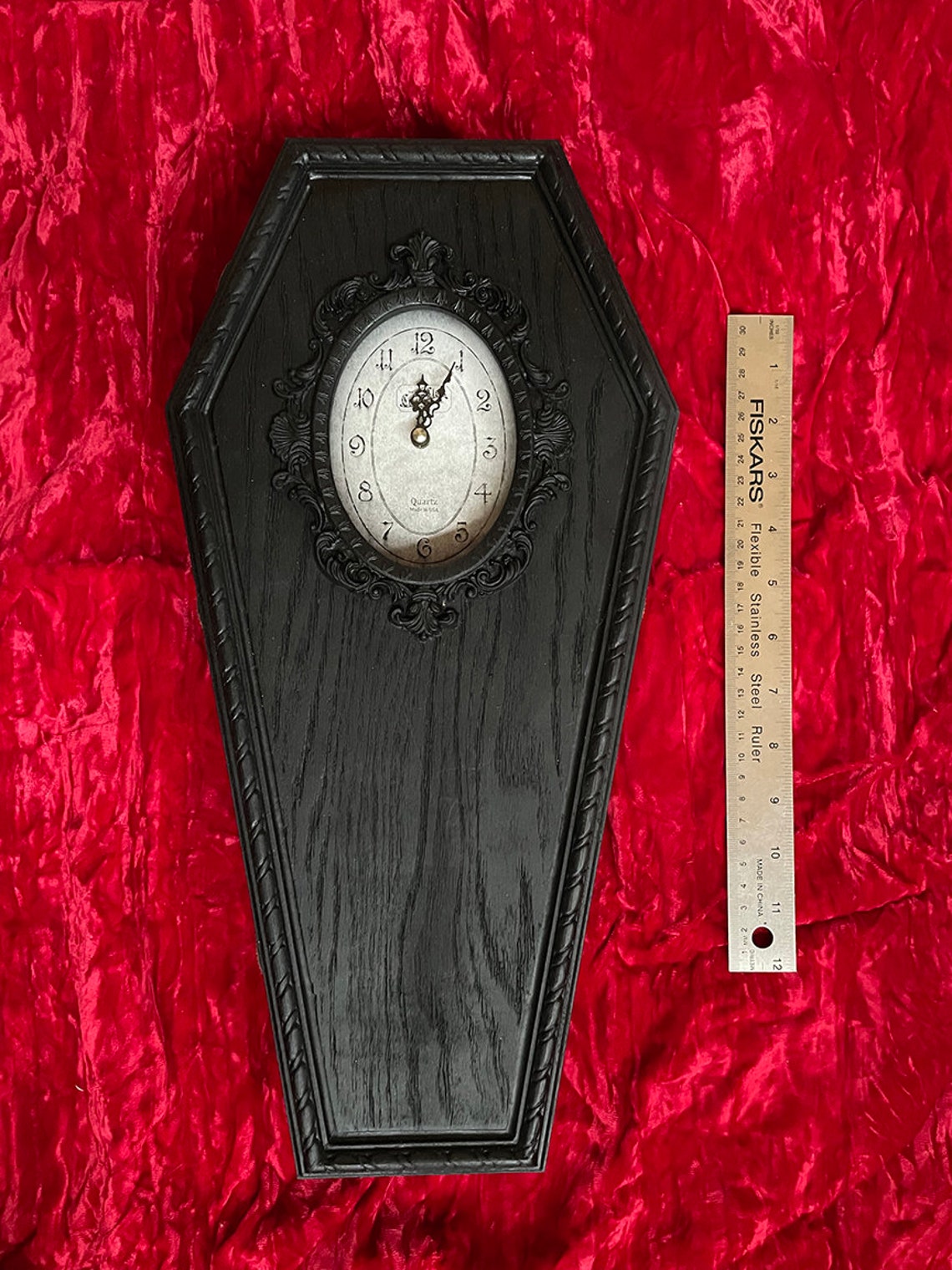 The Original Coffin Clock. Black Classic - Etsy