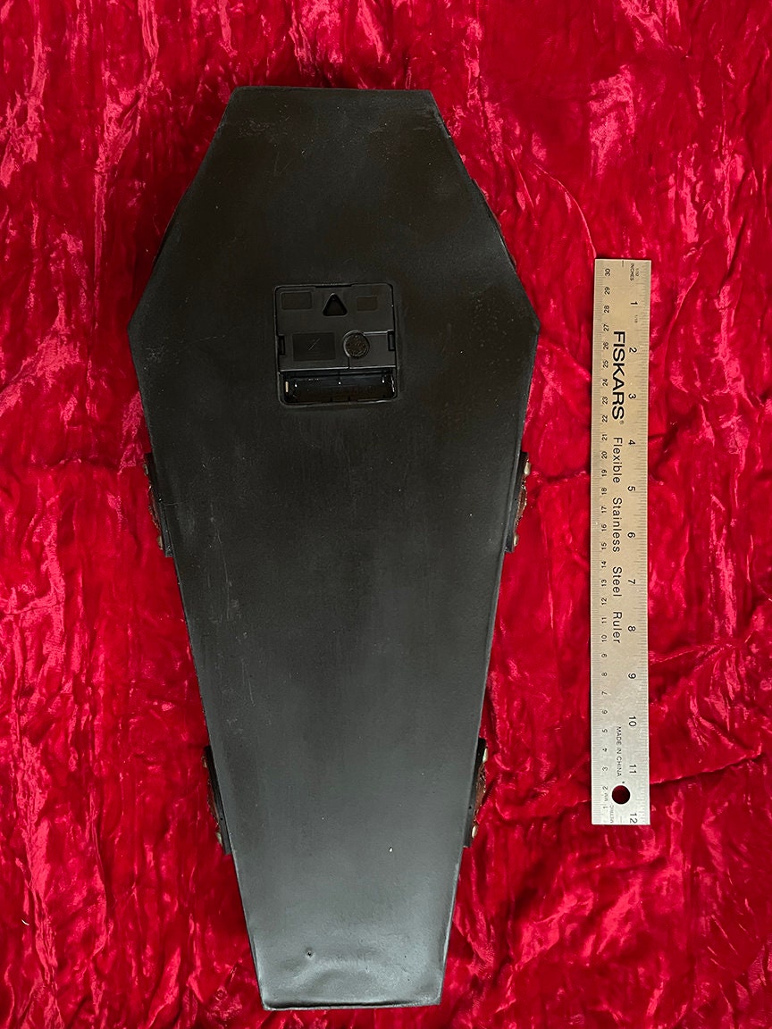 The Original Coffin Clock. Black Classic - Etsy