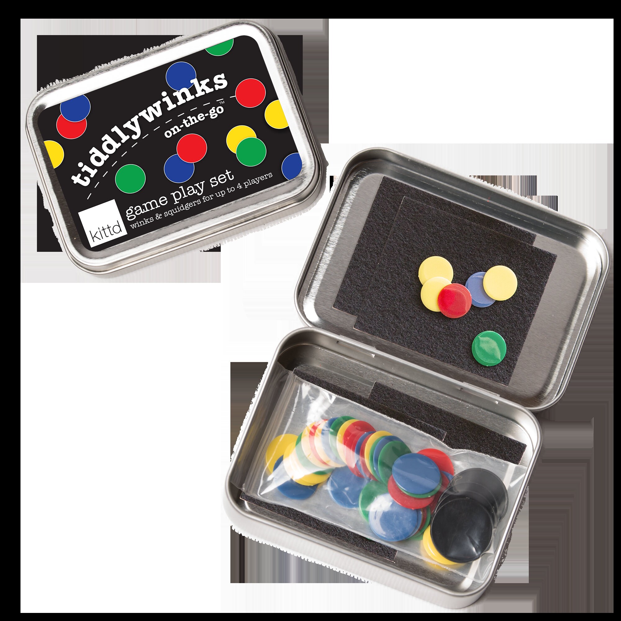 Tiddlywinks On-the-go by Kittd Classic Travel Game FREE - Etsy