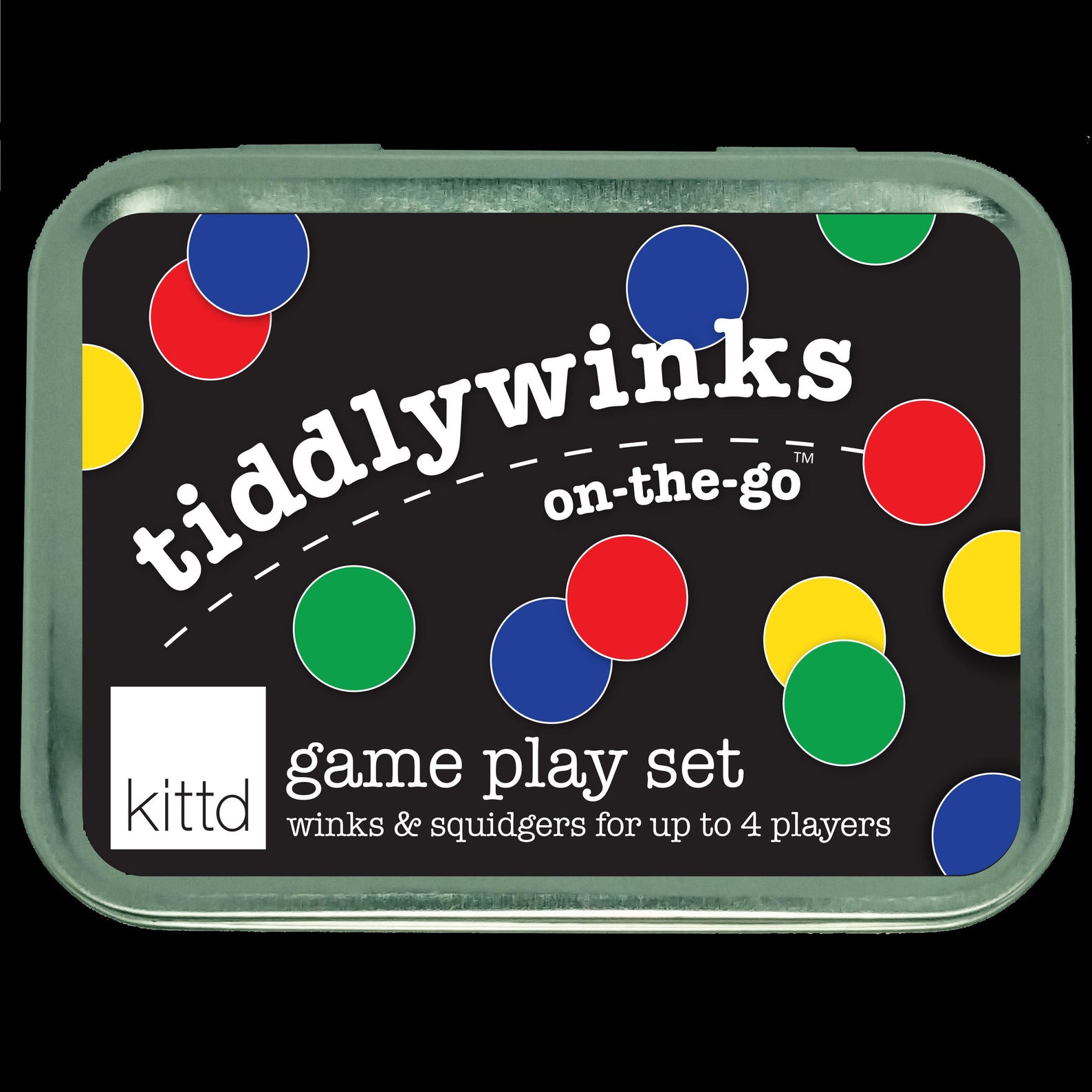 Tiddlywinks On-the-go by Kittd - Classic Travel Game! - Etsy