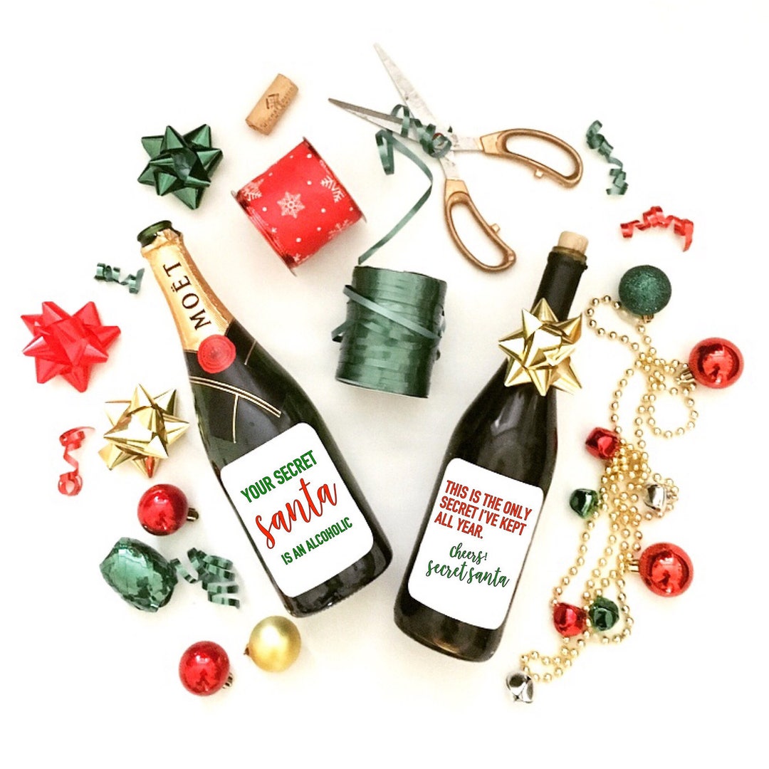 Secret Santa Christmas 2PACK - Etsy