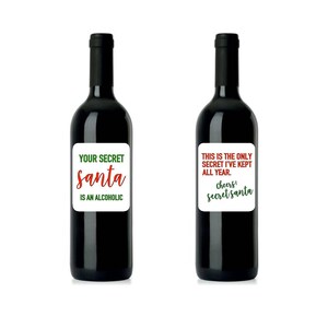 Secret Santa Christmas 2PACK - Etsy