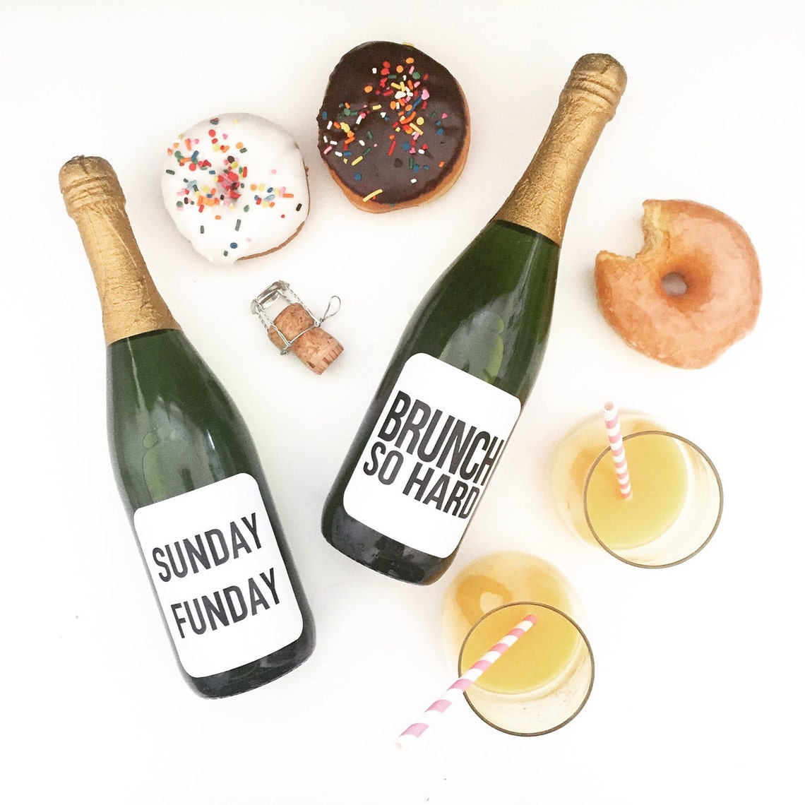 BRUNCH Mix&match Label Collection CHOOSE 2 - Etsy