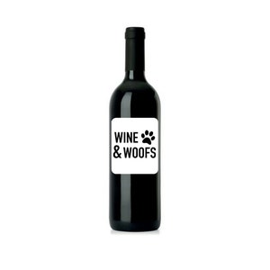 WOOFS4WINE 3 Pack Dog Labels - Etsy