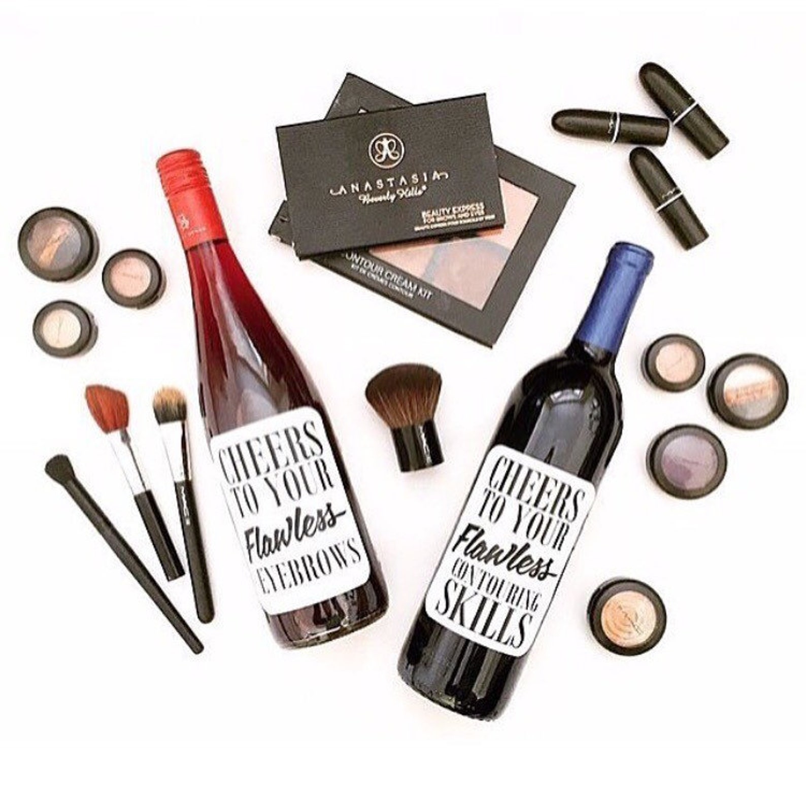 FLAWLESS Excuses to Drink 3 PACK Wine Labels - Etsy