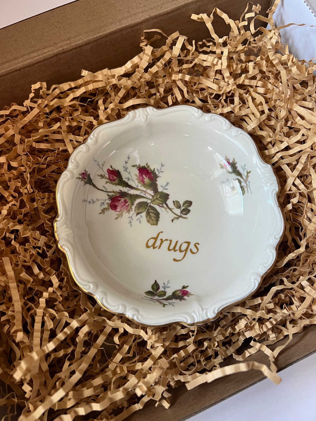 Plated Profanity Drug Tray - Etsy