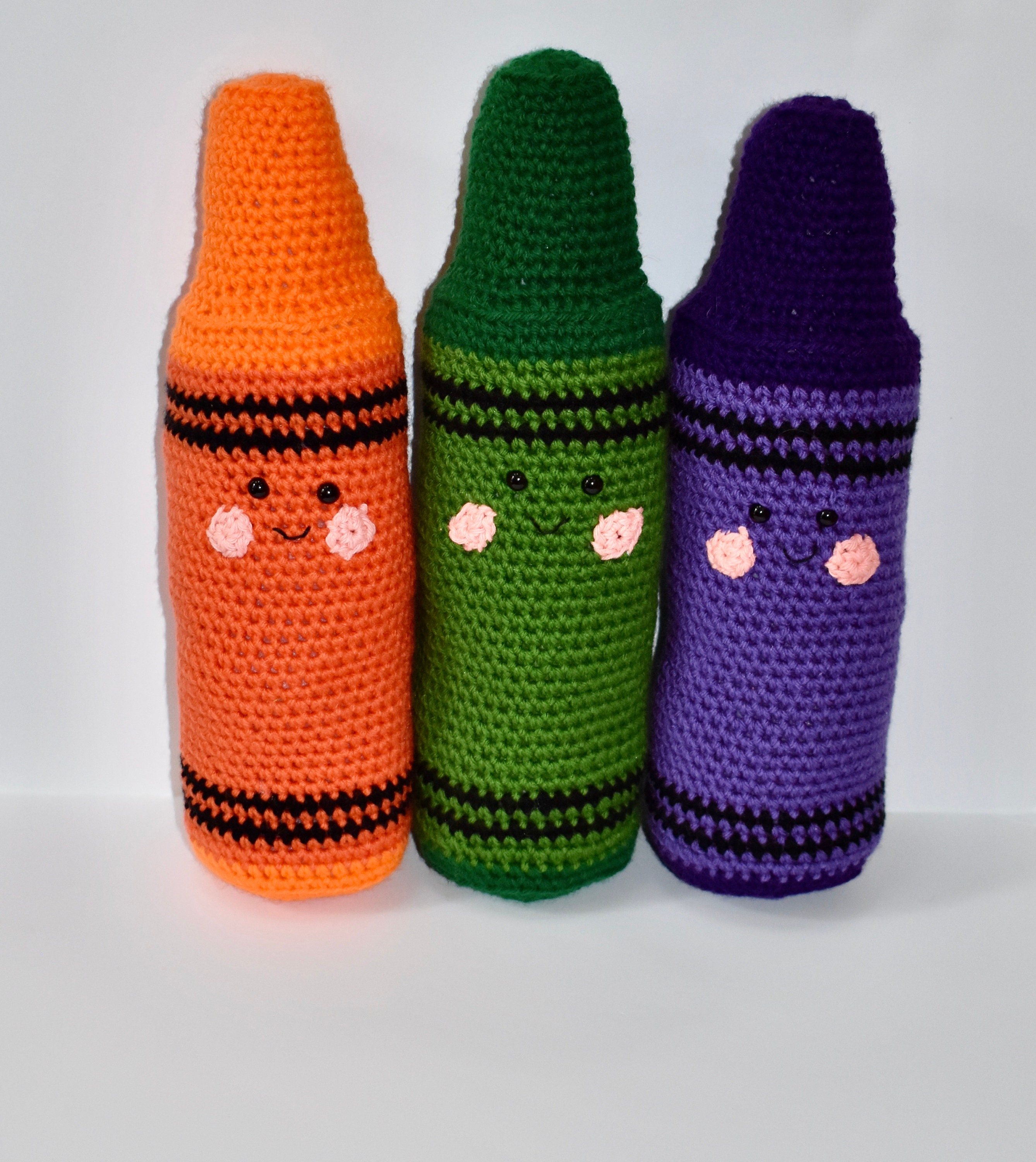 Crochet Crayon/ Crayon Amigurumi/ Stuffed Crayon/ Crayon | Etsy