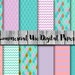 Mermaid Digital Paper Under the Sea Digital Papers Mermaid | Etsy