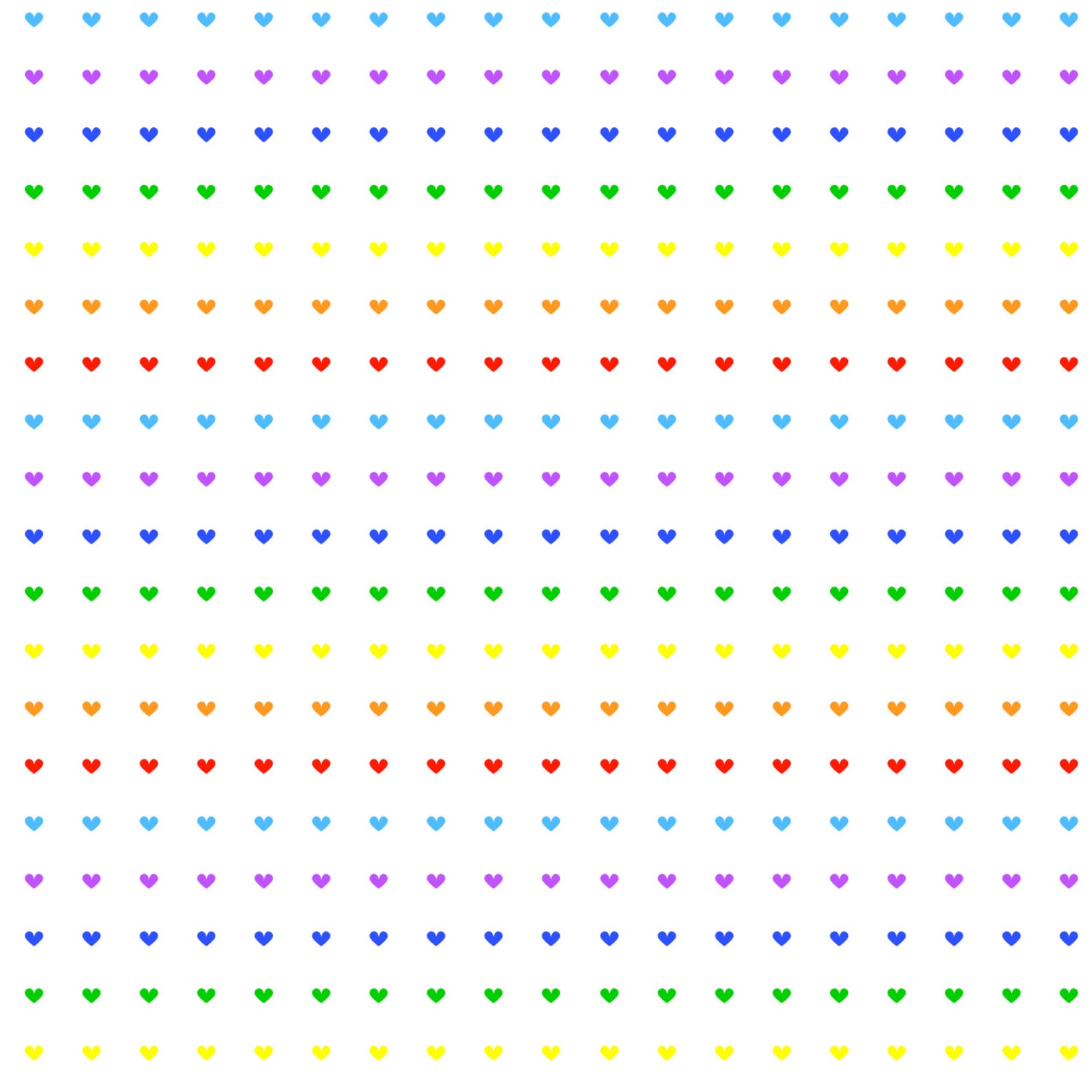 Rainbow Digital Papers Colors of the Rainbow Scrapbook - Etsy