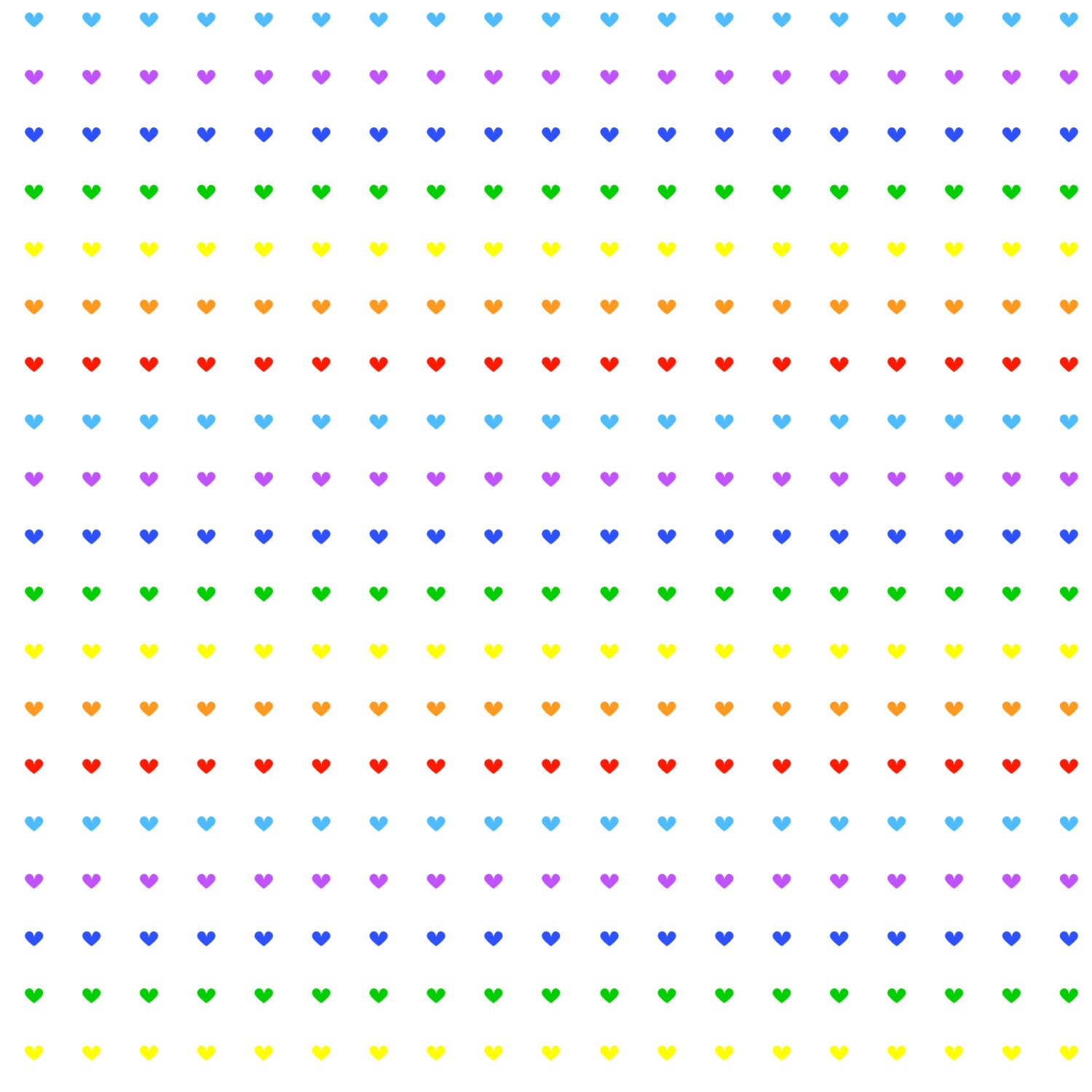 Rainbow Digital Papers Colors of the Rainbow Scrapbook - Etsy