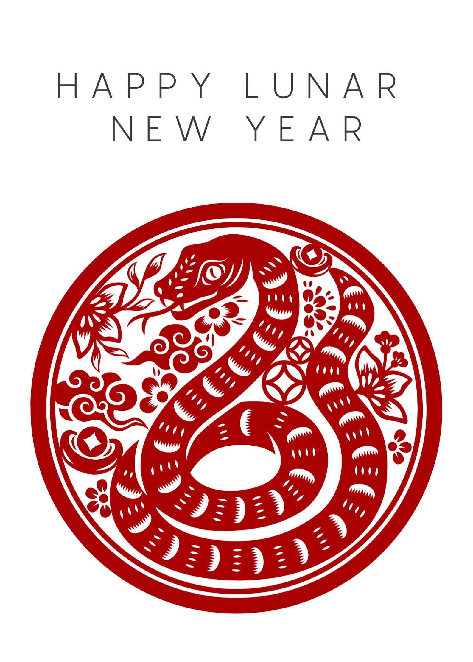 Set of 10 Digital Lunar New Year Cards Canva Editable Printable ...