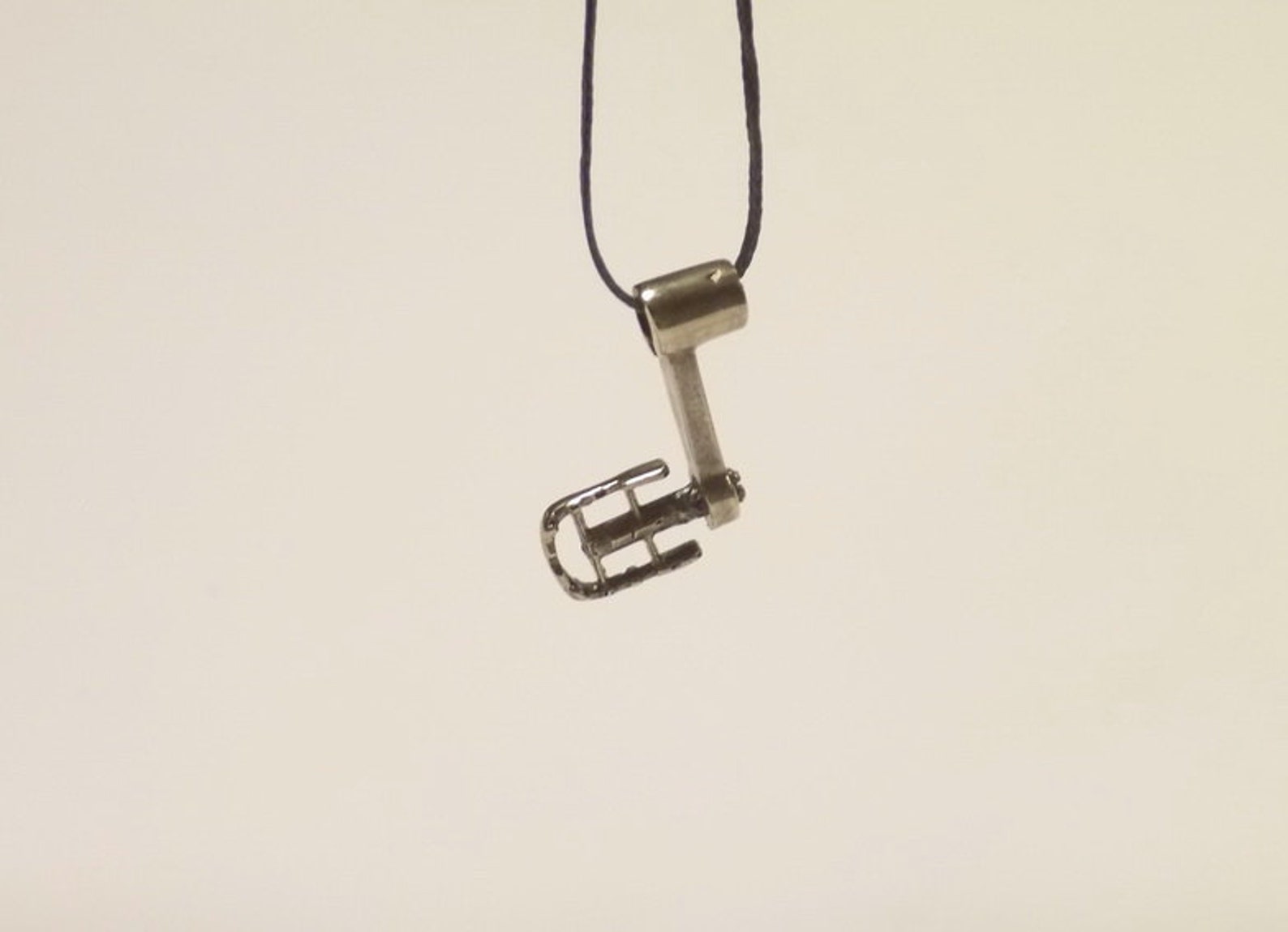 Men Women BMX Bike Pedal 925 Sterling Silver Pendant Necklace Chain ...