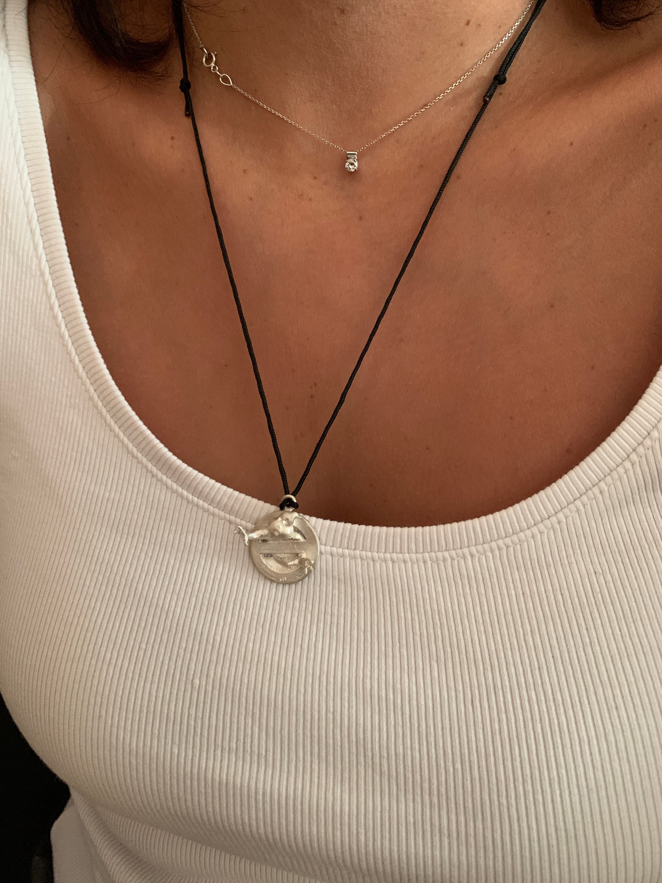 Ghostbusters 925 Sterling Silver Necklace, Afterlife Mooglie Pendant ...