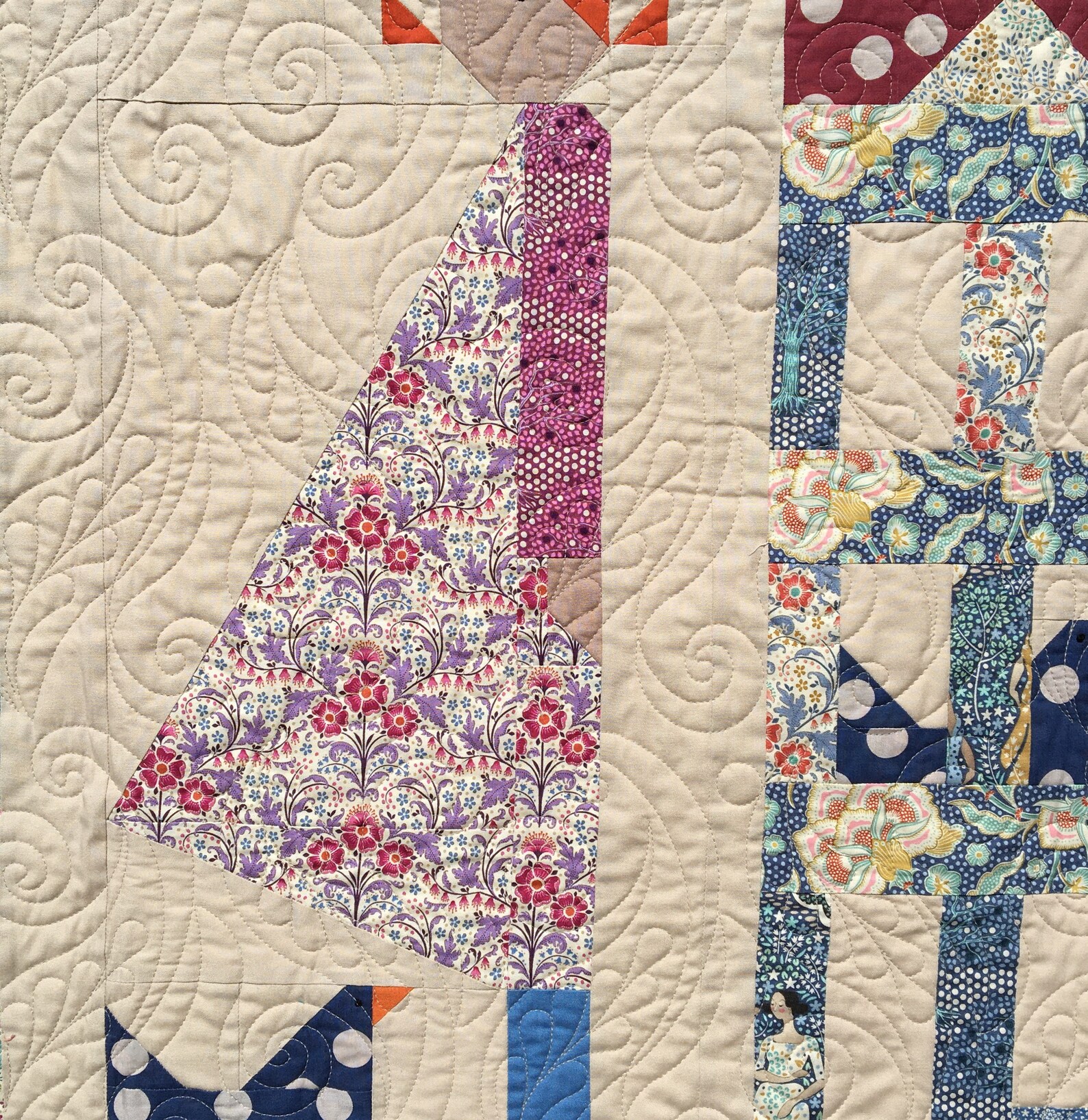 Tilda Patchwork Quilt for Sale, hen House Features Charming Little ...