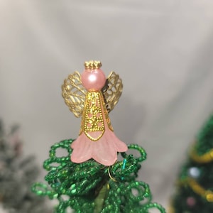 Miniature Angel Tree Topper* for Westrim Beaded Miniature Christmas ...