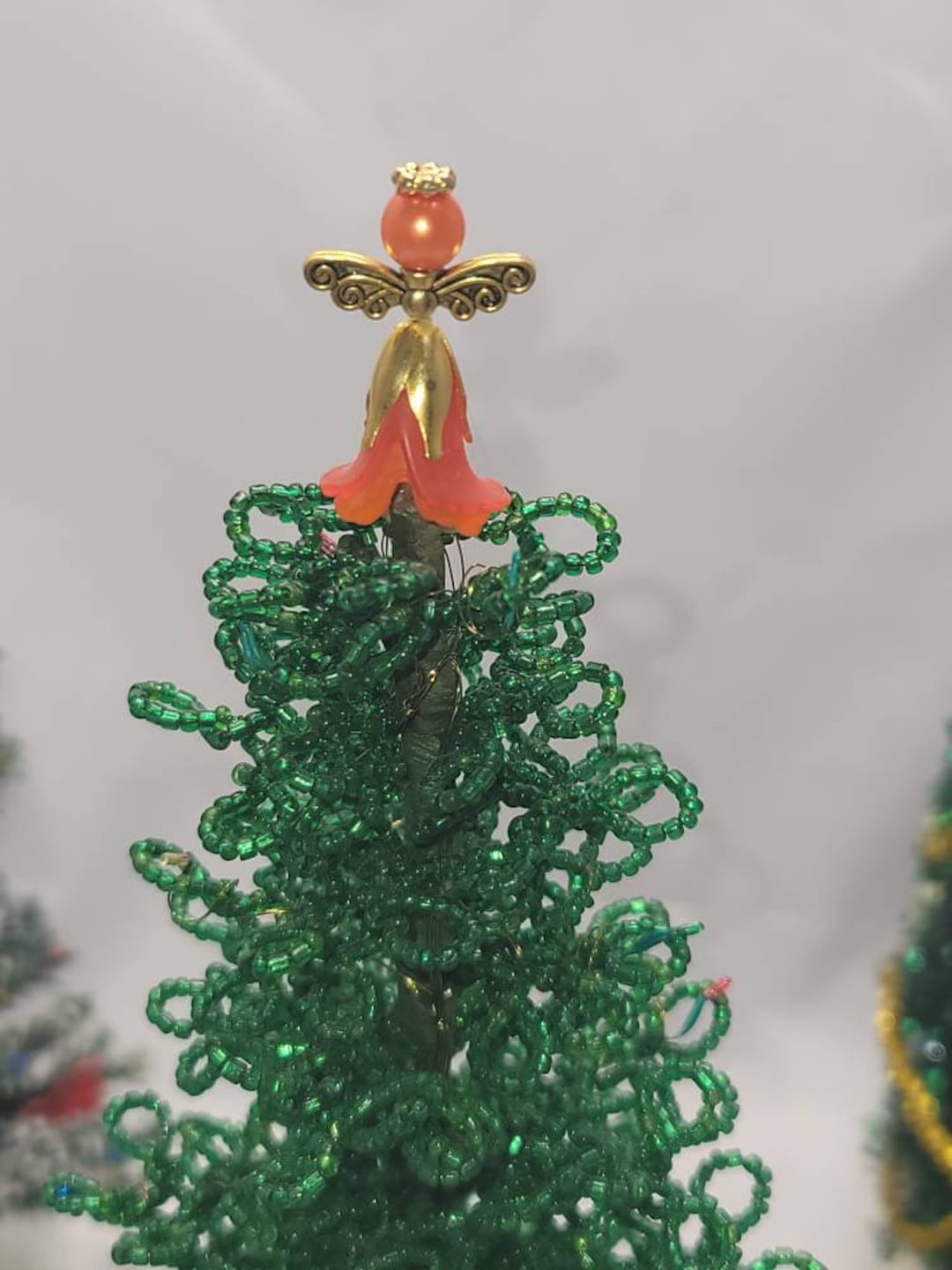 Miniature Angel Tree Topper* for Westrim Beaded Miniature Christmas ...