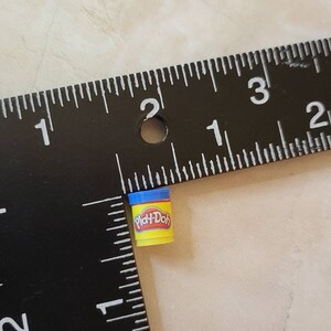 Dollhouse Miniature Toy Play-doh, Replica, Tiny, Handmade, Play-doh ...