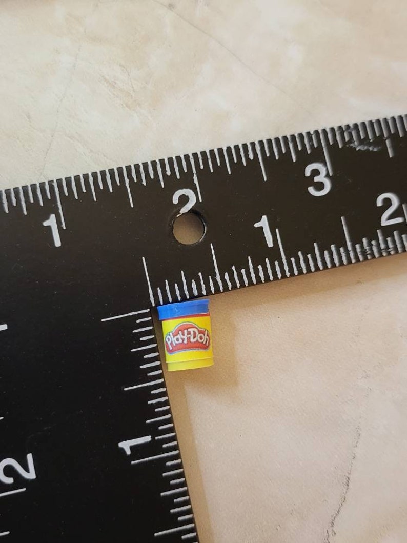 Dollhouse Miniature Toy Play-doh, Replica, Tiny, Handmade, Play-doh ...