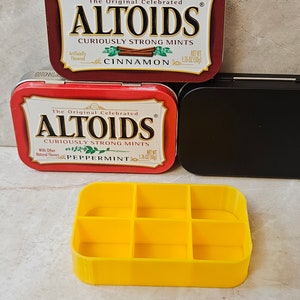 Altoids Tin Insert Organizer Tray, Art, Paint Palette, Survival ...