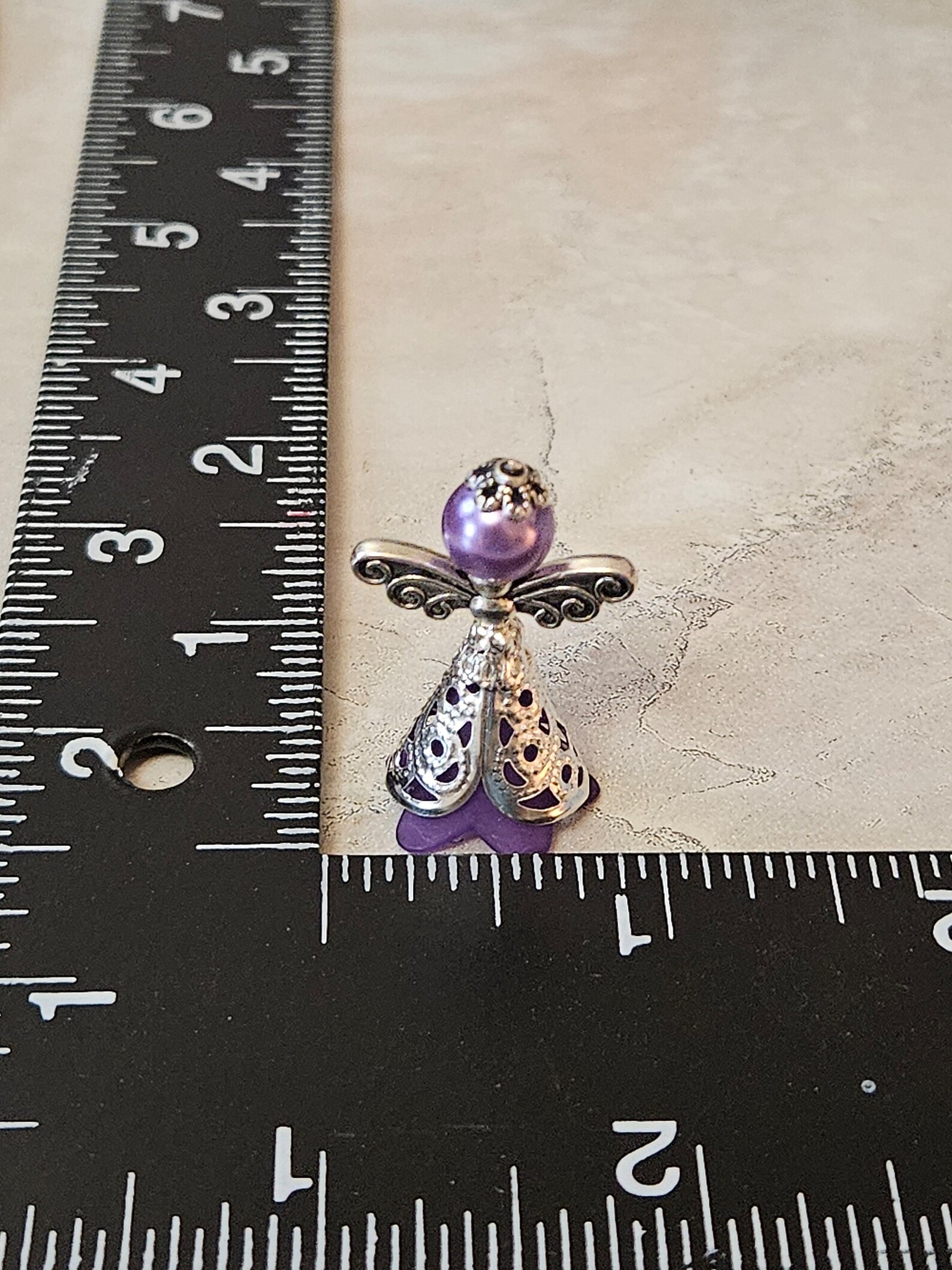 Miniature Angel Tree Topper for Westrim Beaded Miniature Christmas Tree ...