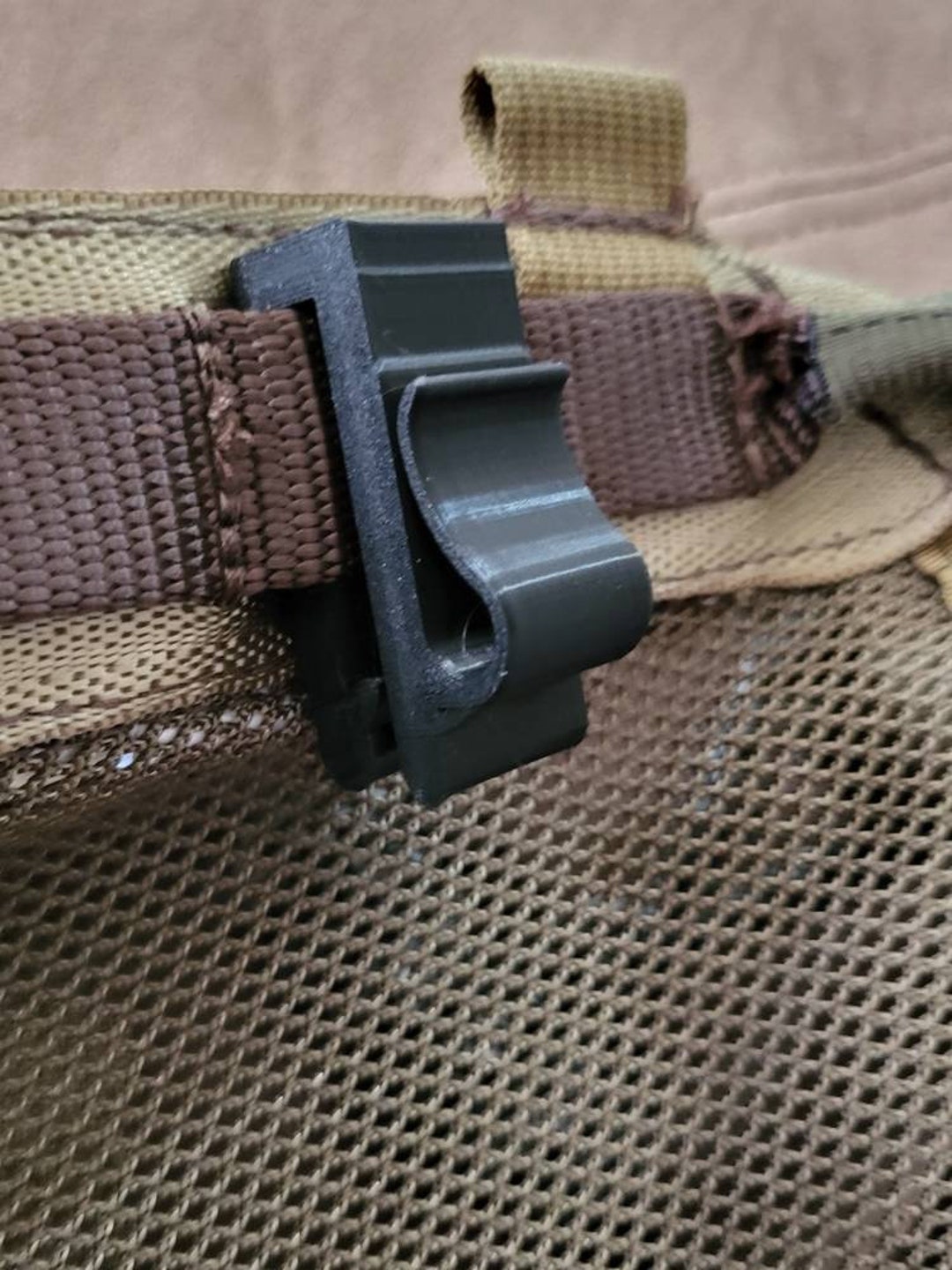 Molle Accessory Hook /hanger - for Saddle Hunting- BLACK - (for ...