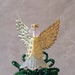 Miniature Angel Tree Topper Approximately 1 1/2 H for Westrim Beaded ...